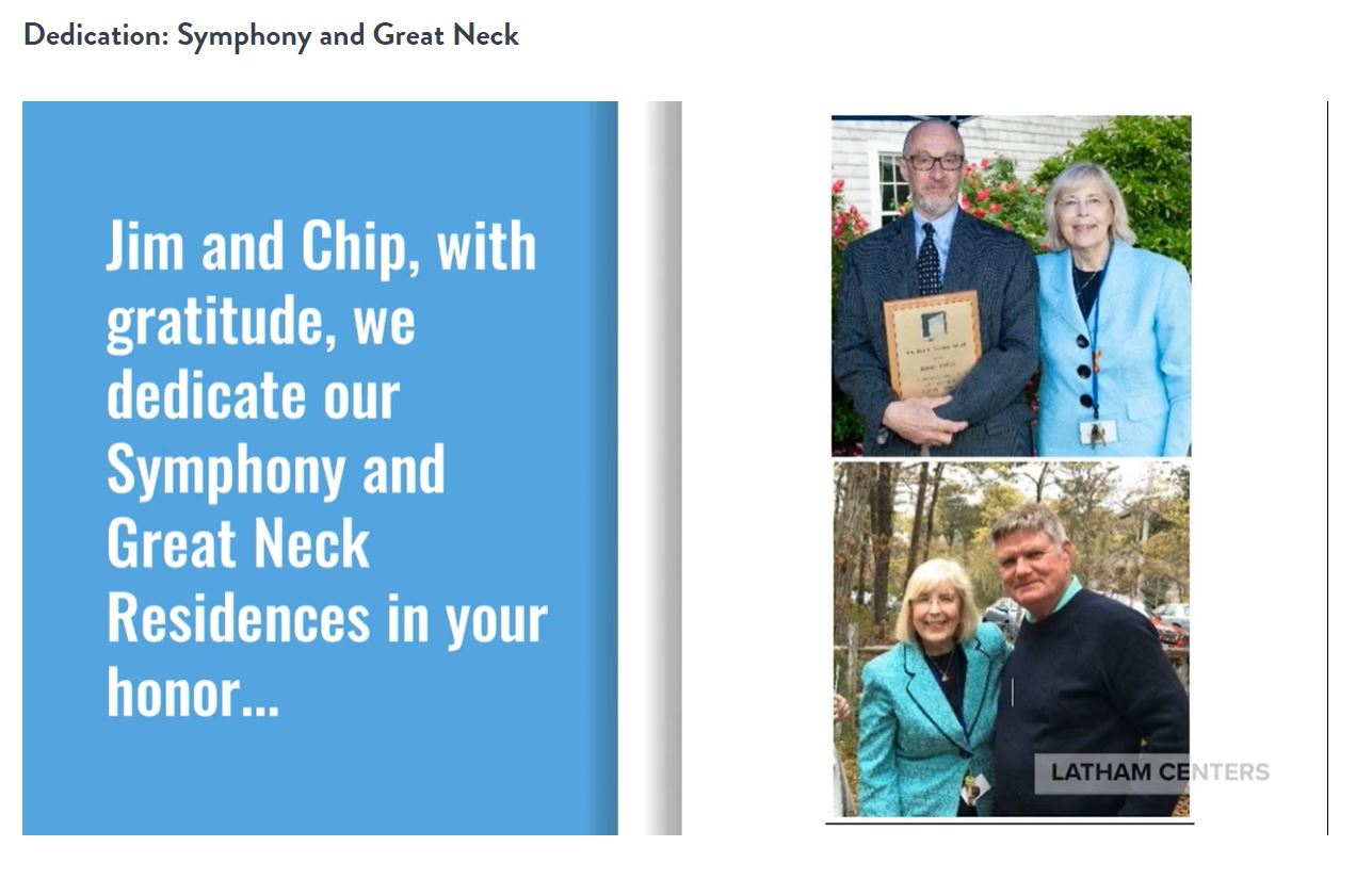 Latham dedicates new residences in honor of Jim Polito and Chip Gagnier ...