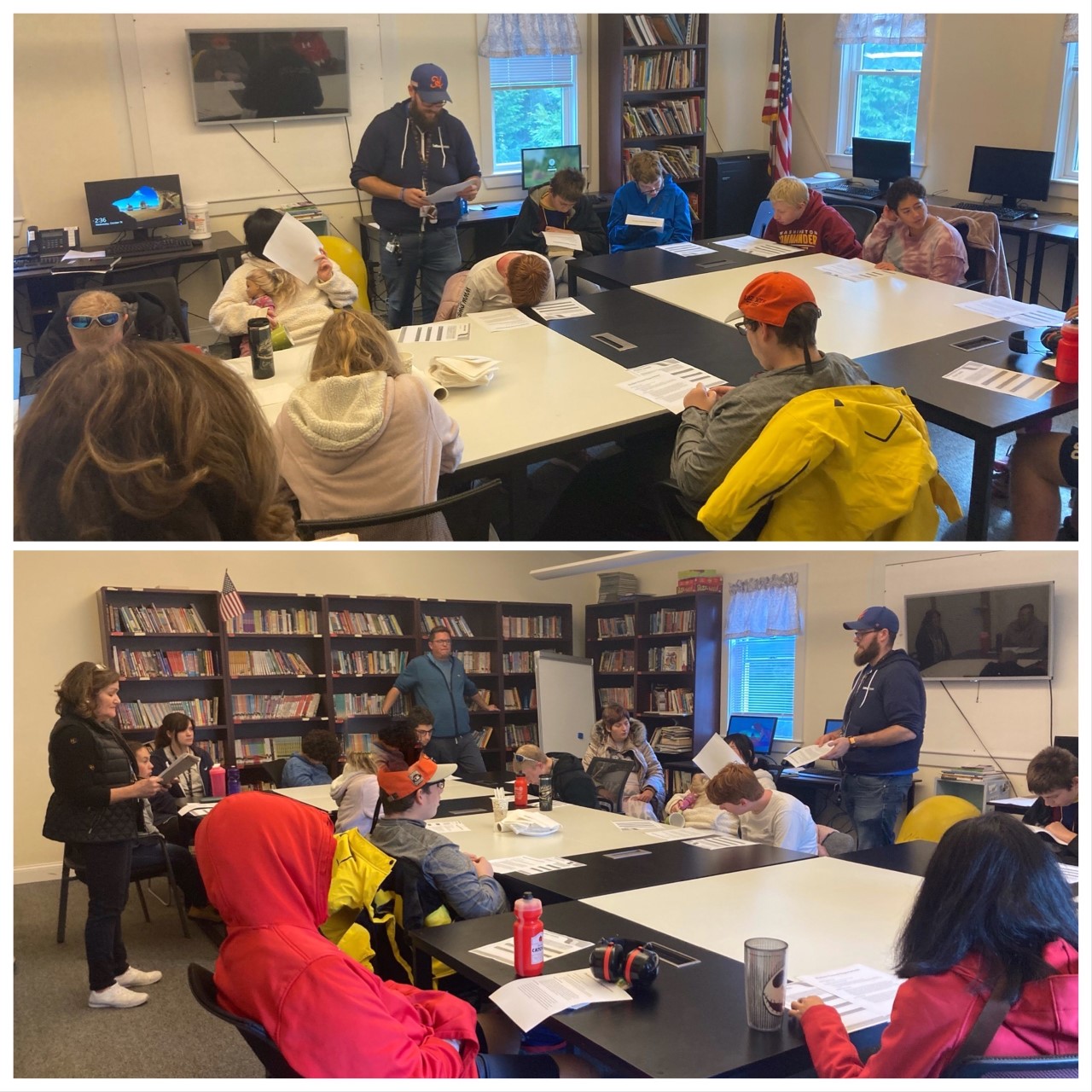 Students meet for first Student Council meeting of 2022 - Latham Centers